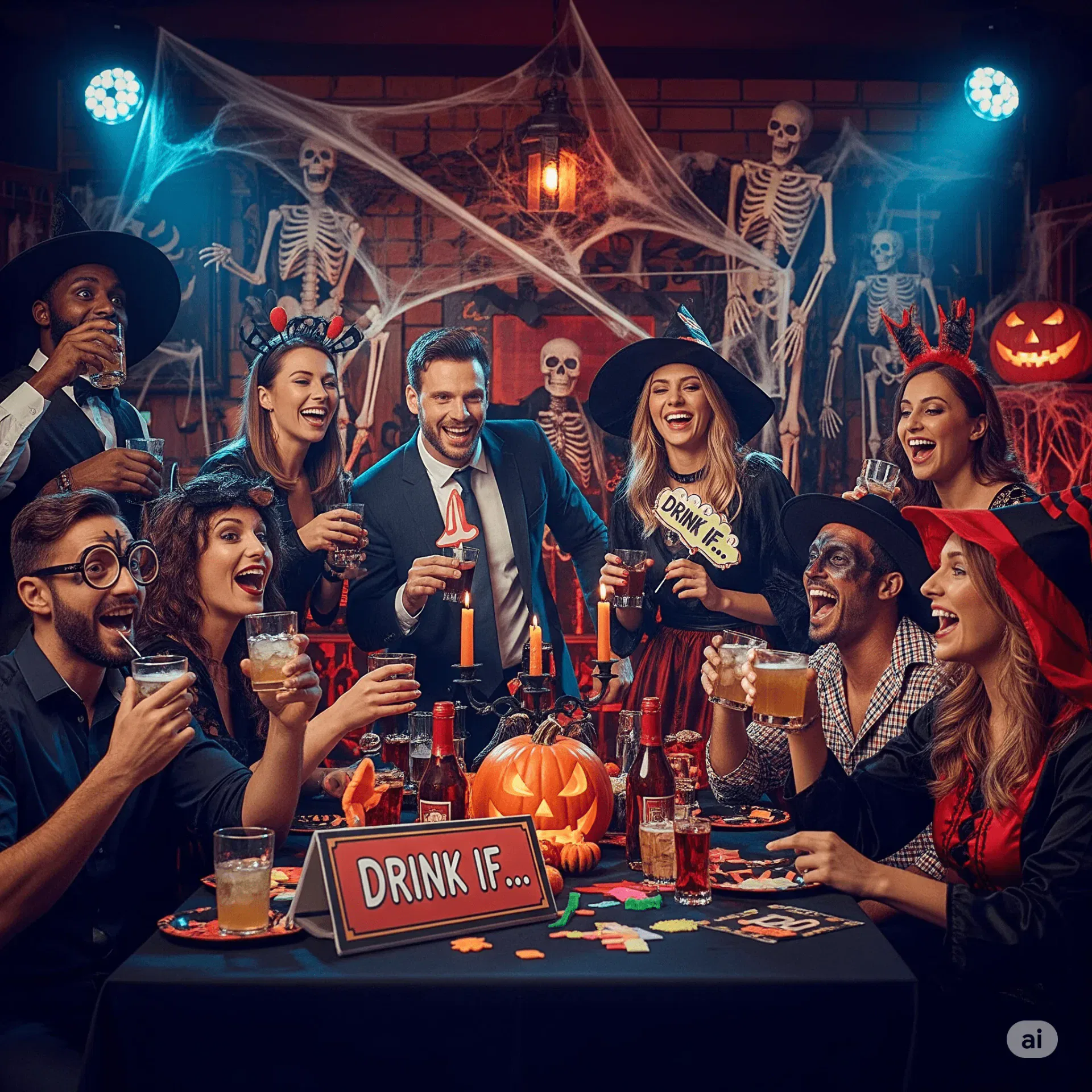 65+ Halloween Party Games Ideas for Adults to Try