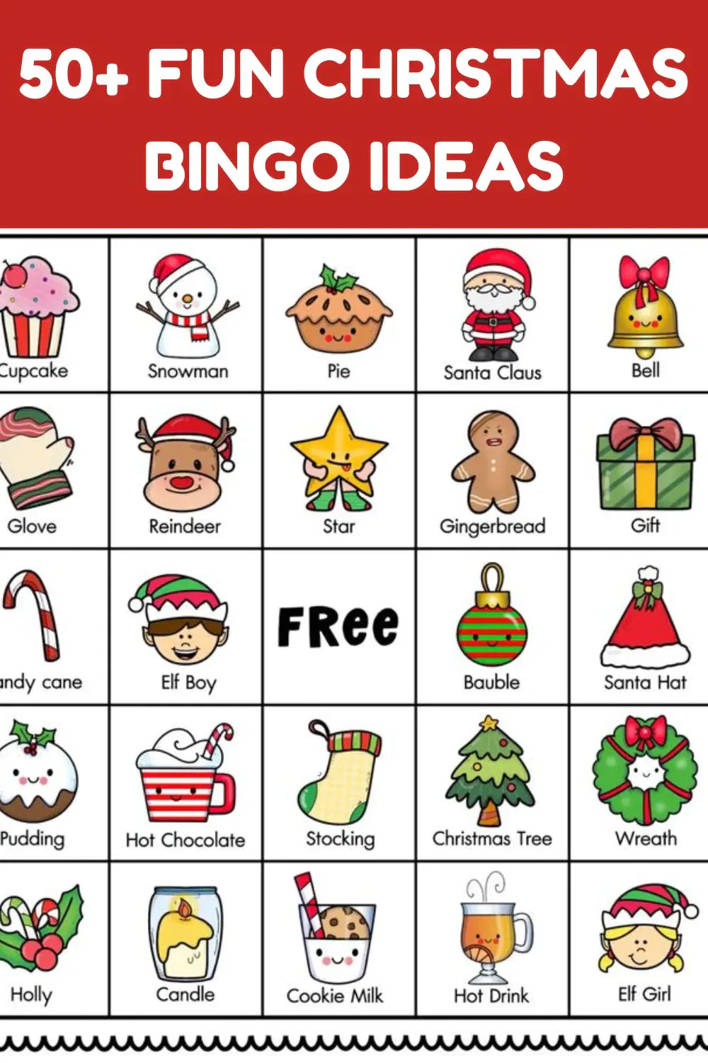 50+ Christmas Bingo Ideas That Make Holiday Parties More Fun