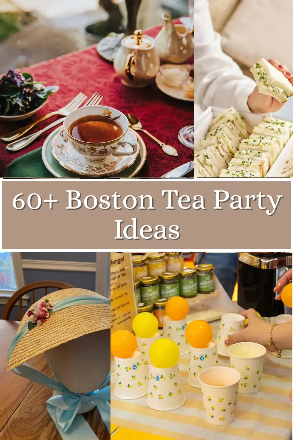 Boston Tea Party Ideas for Elegant Events