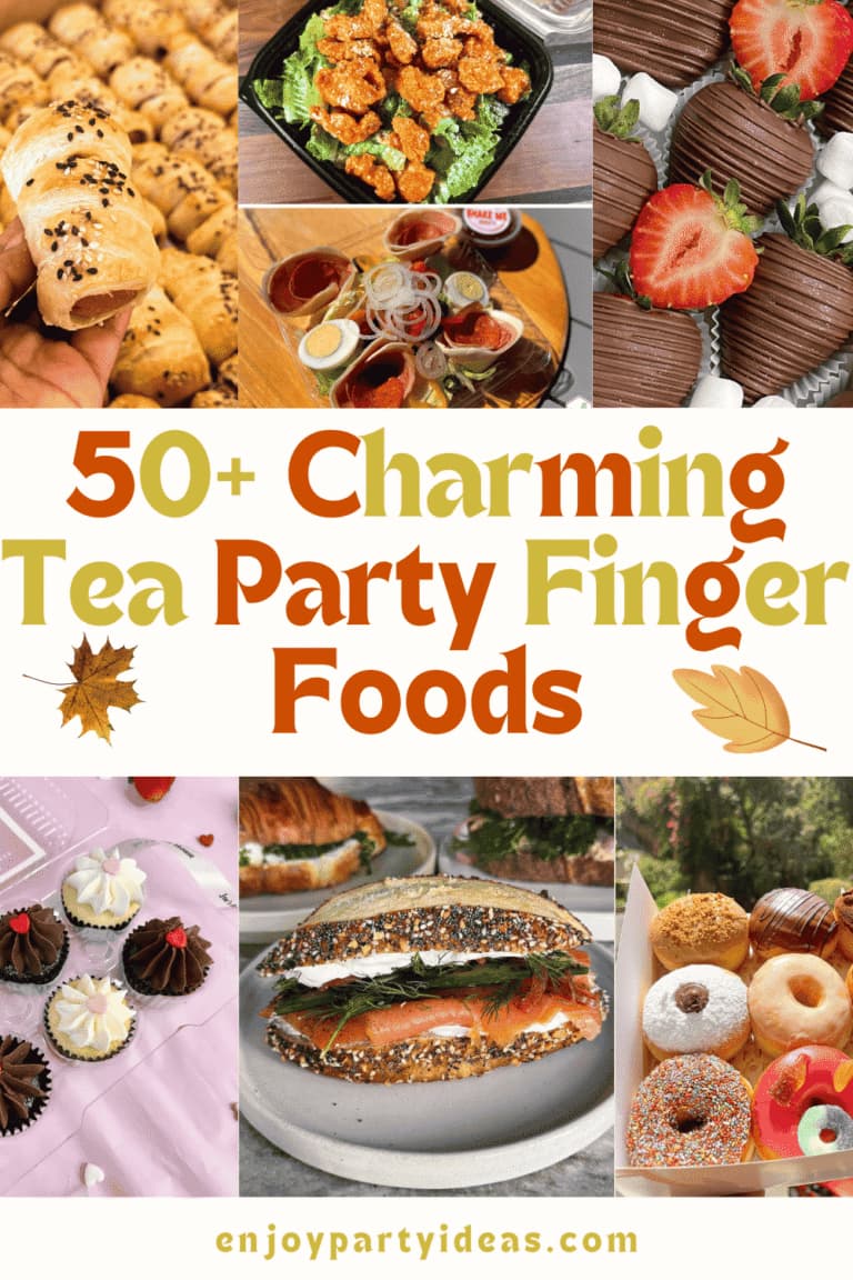 50+ Charming Tea Party Finger Foods to Impress Your Friends