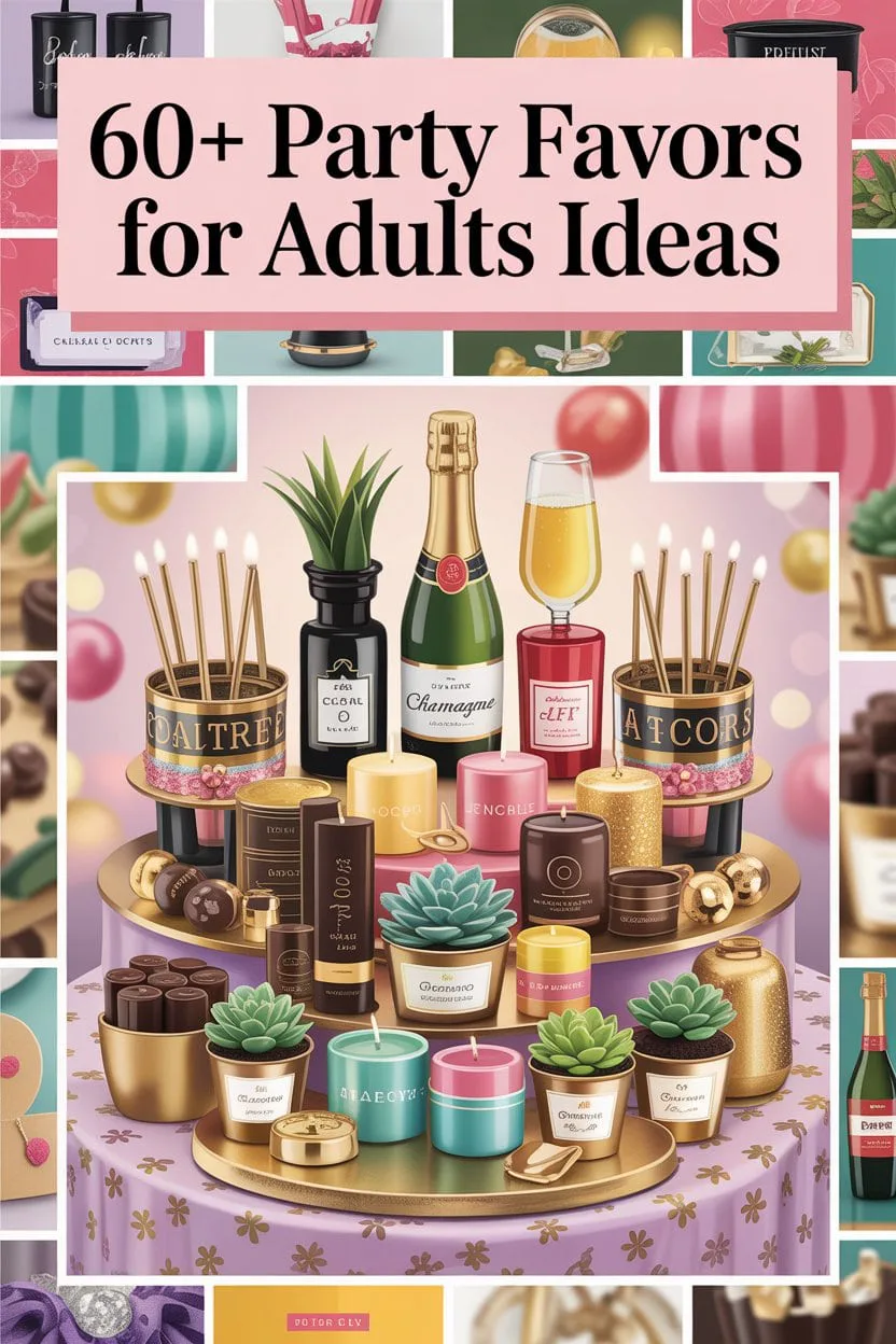 60+ Party Favors for Adults That Are Fun, Chic & Practical